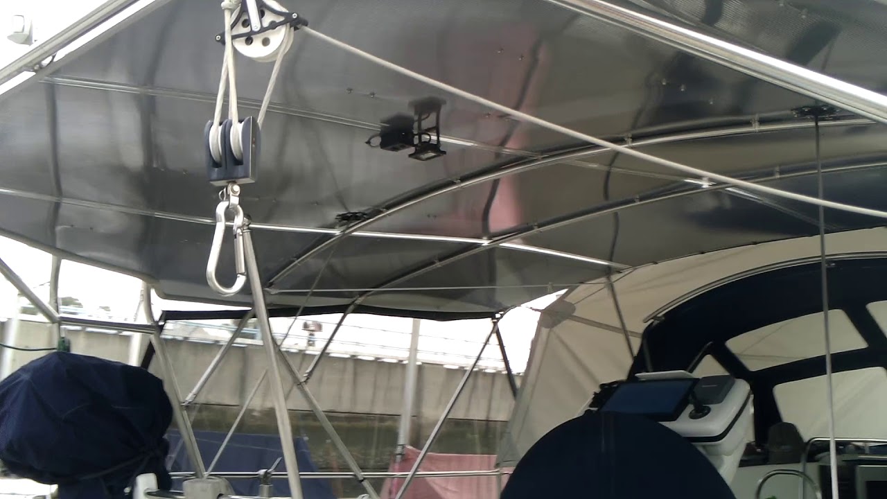 New polycarbonate twin wall bimini hardtop - PlasticStar
