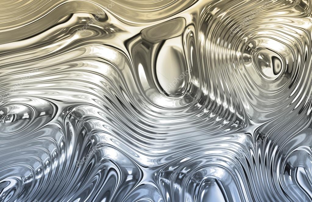 Liquid Metal Sticks to Surfaces without a Binding Agent